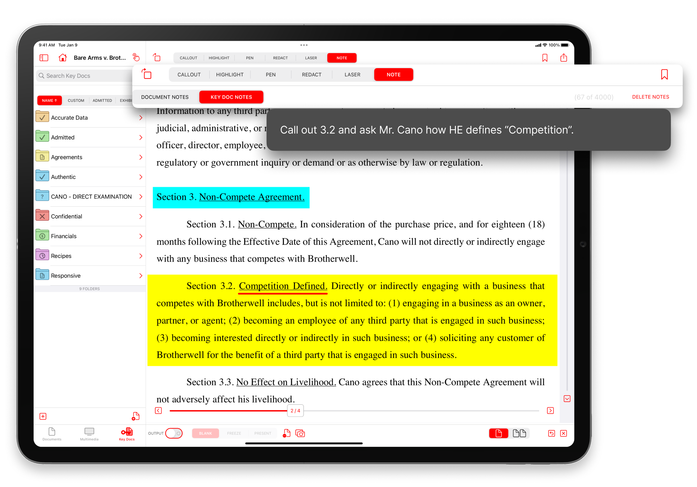 Presenter Notes Integration