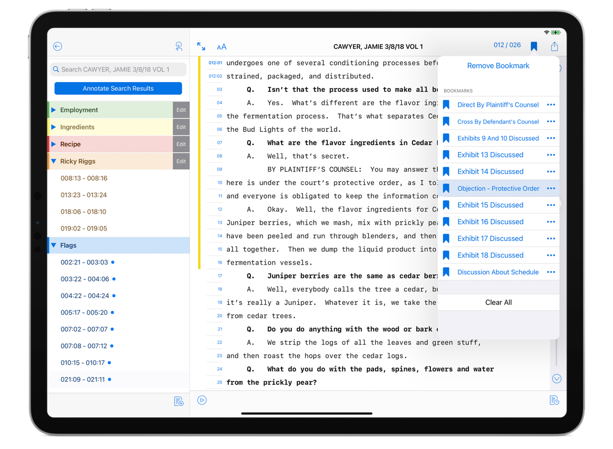 TranscriptPad — LIT SOFTWARE