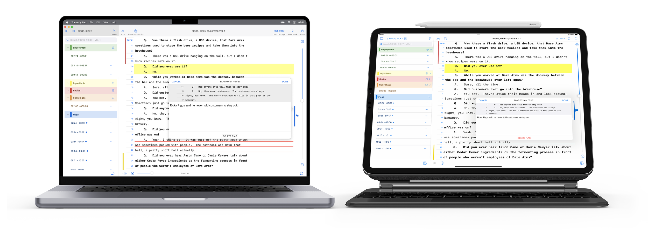 TranscriptPad — LIT SOFTWARE