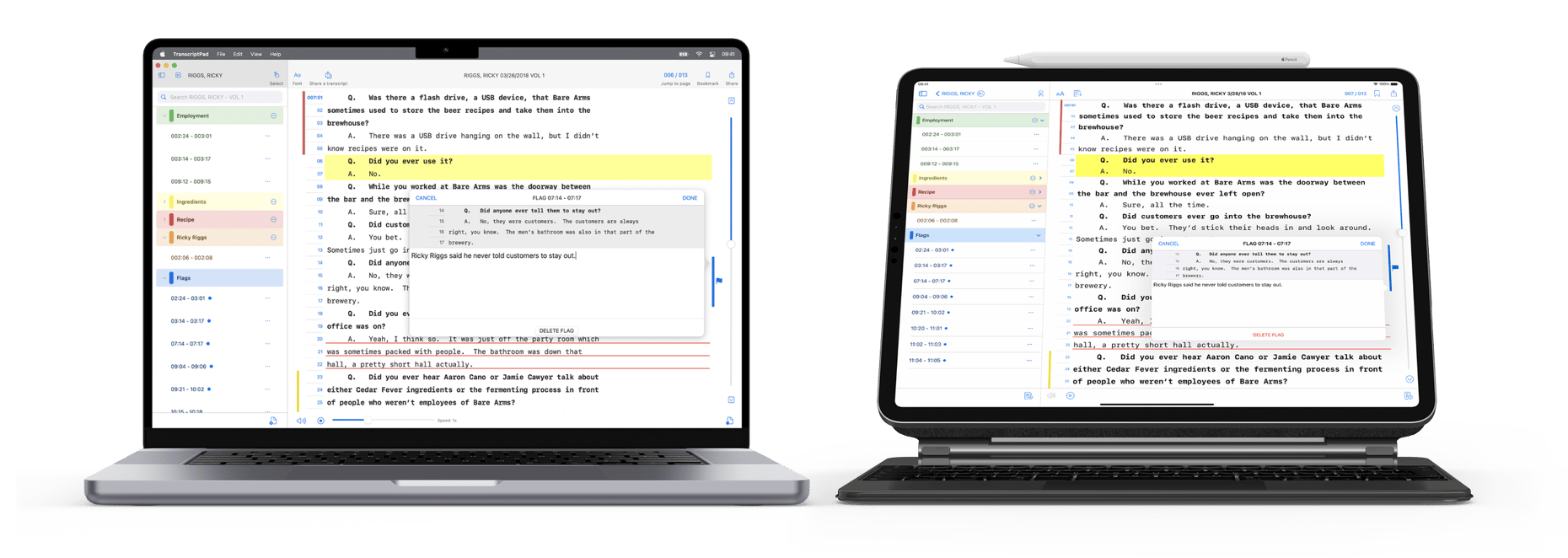 TranscriptPad — LIT SOFTWARE