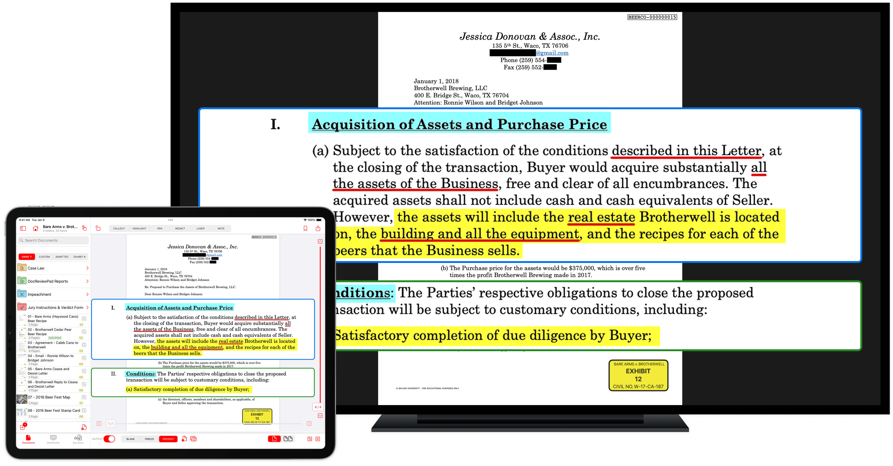 TrialPad - Trial Presentation Software