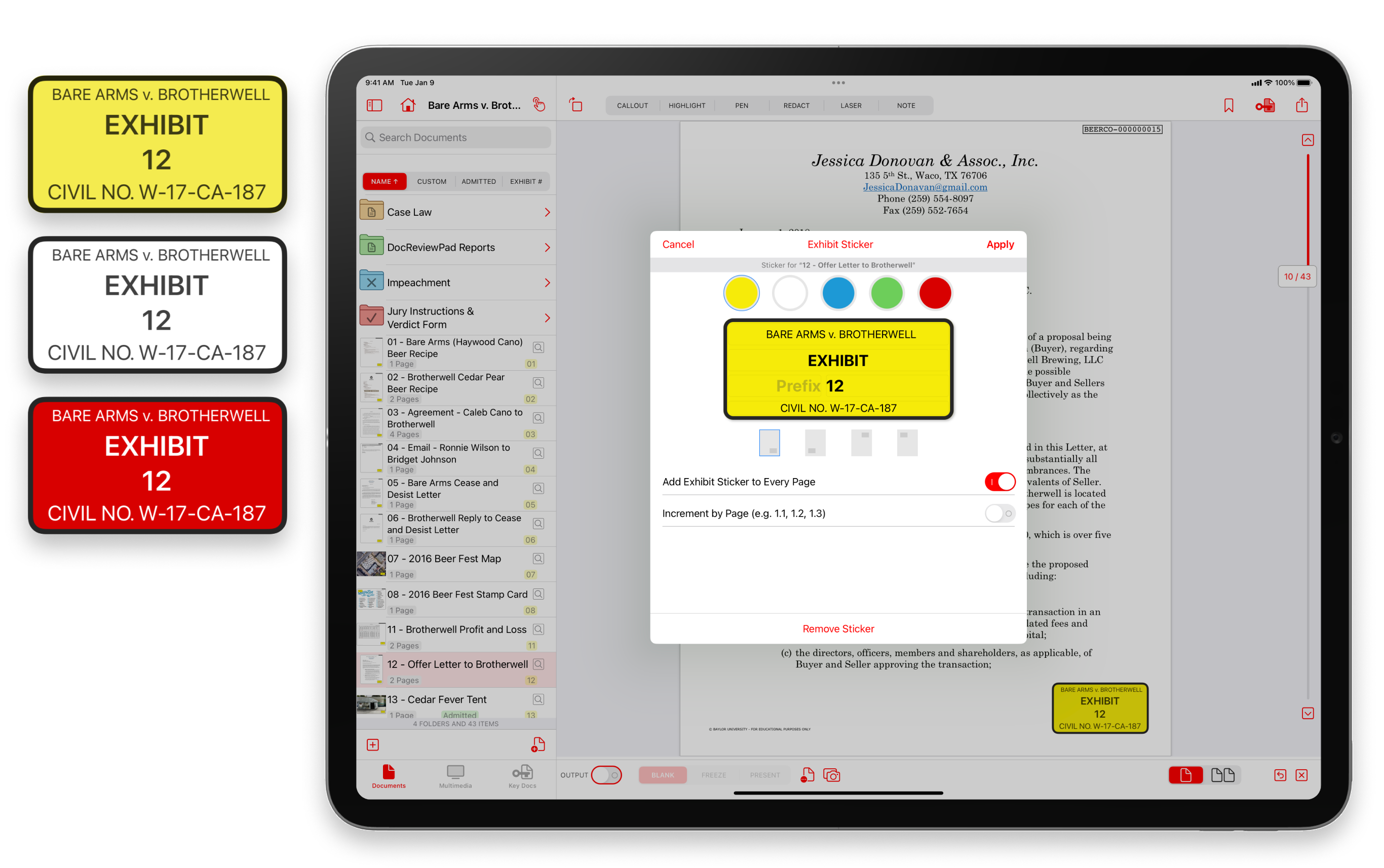 TrialPad — Trial Presentation Software