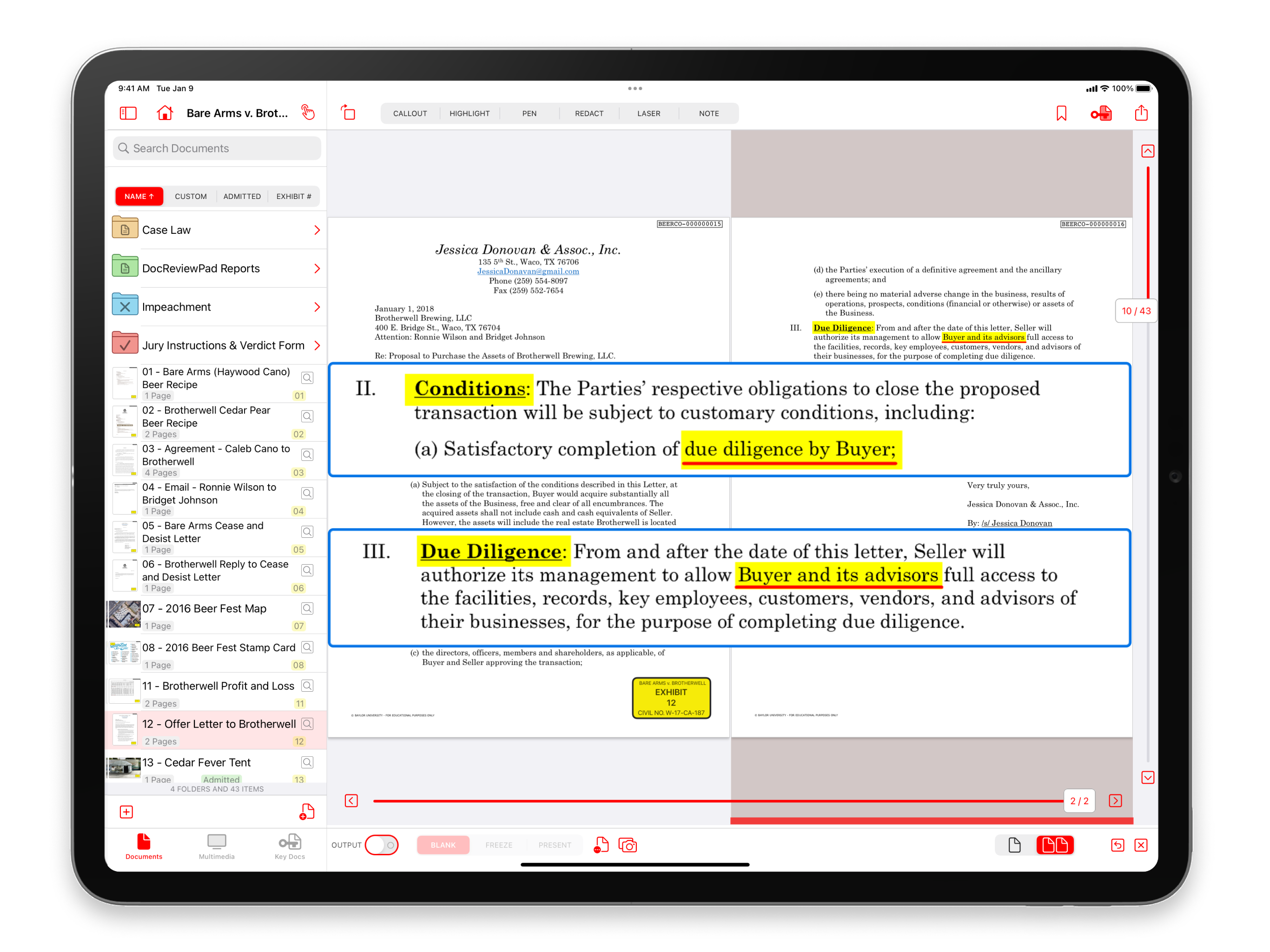 TrialPad — Trial Presentation Software